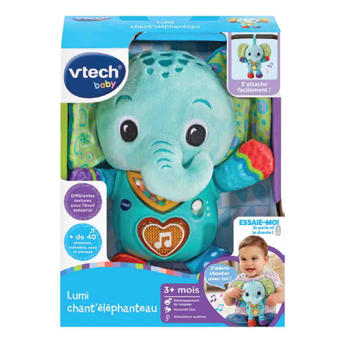 FR Vtech Baby Cuddle & Sing Elephant – Magasins Hart | Hart Stores