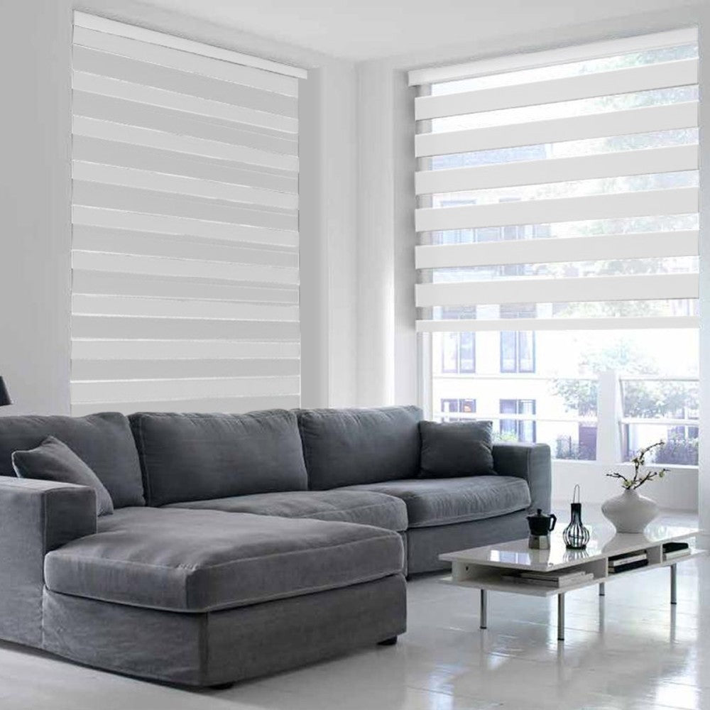 Day & Night - Cordless Blackout Roller Blinds | White – Magasins Hart | Hart Stores